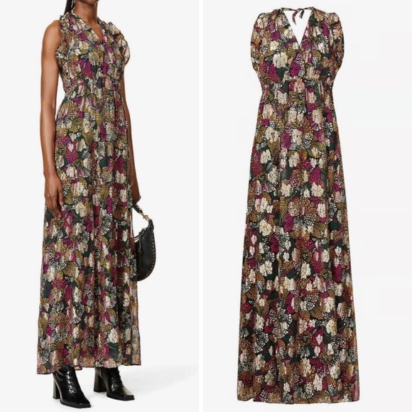 ba&sh | Dresses | Bash Leo Woven Midi Dress | Poshmark